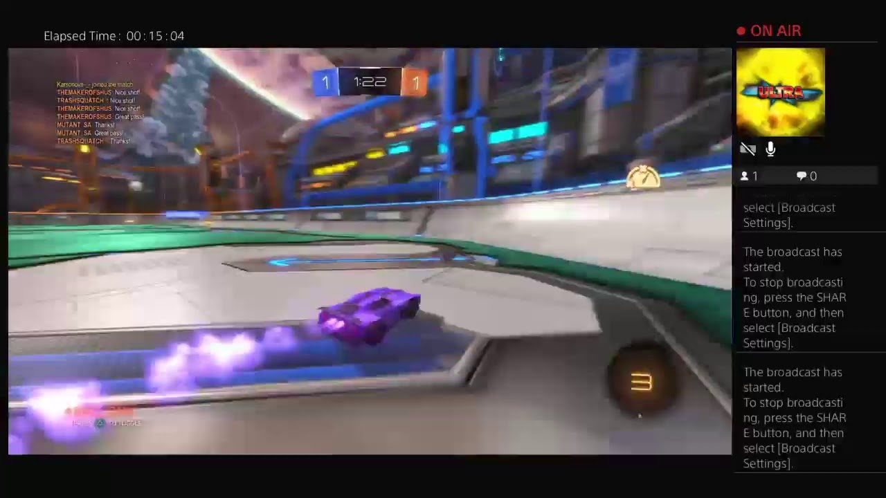Rocket league 3v3'S - YouTube
