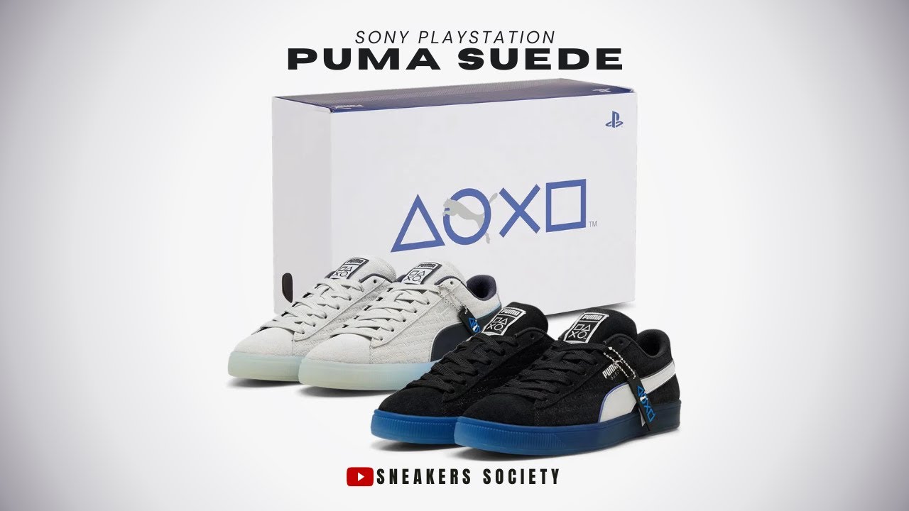 SONY PLAYSTATION 2024 Puma Suede | DETAILED LOOK + PRICE - YouTube