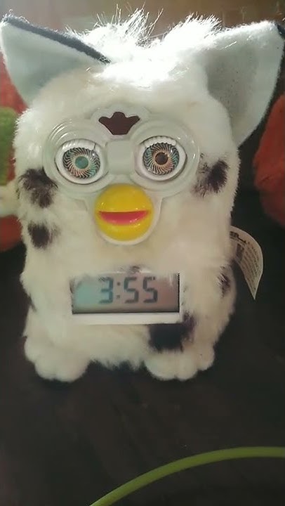 FURBY TIME TALKING ALARM CLIP CLOCK - YouTube
