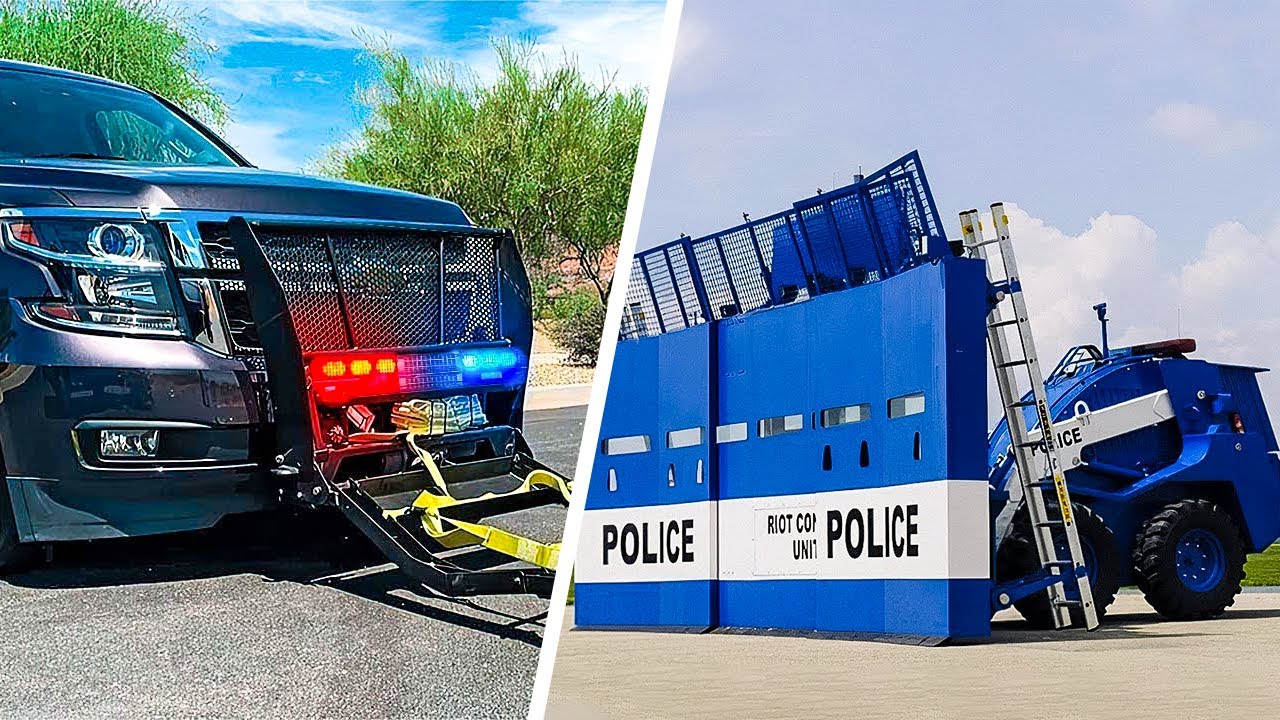 Top 10 Coolest Police Gadgets That Will Stop Any Dangerous Cars - YouTube