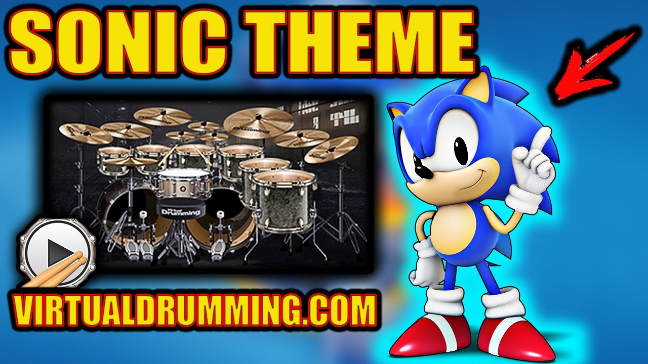Sonic Theme | virtualdrumming.com / virtualdrumming / virtual drumming ...