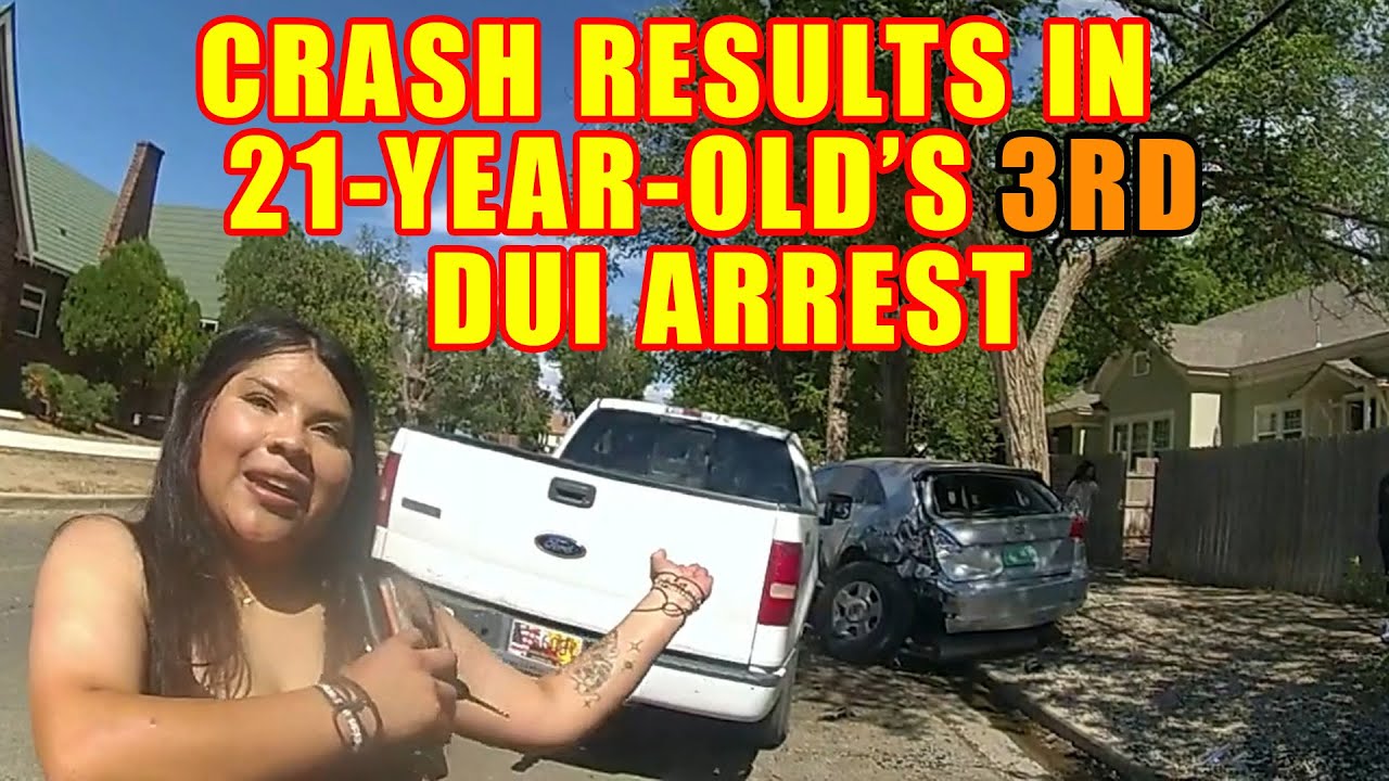 Bodycam DUI Arrest - Violent Crash Leads to 21-Year-Old's 3rd Drunk ...