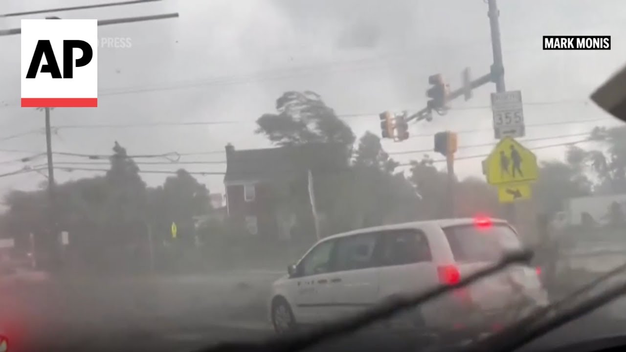 WATCH: Video shows incoming funnel cloud in Maryland - YouTube
