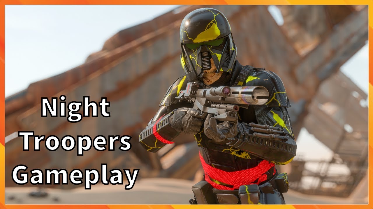Night Troopers Gameplay Star Wars Battlefront 2 - YouTube