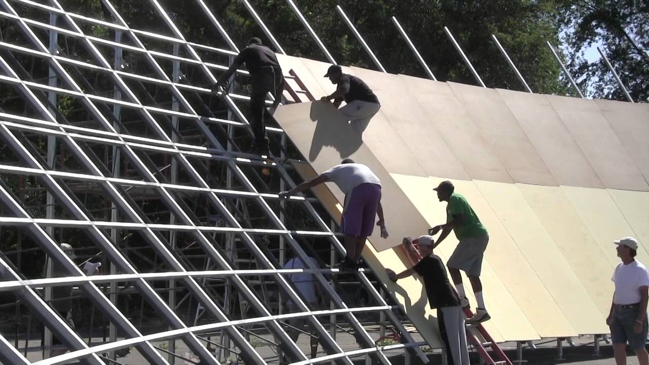 Cleveland Ohio Bicycle Race Track (Our Velodrome) - YouTube