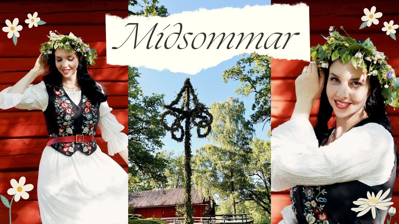 MIDSUMMER ☀️ A Romantic Swedish Summer Tradition🇸🇪🌼 - YouTube