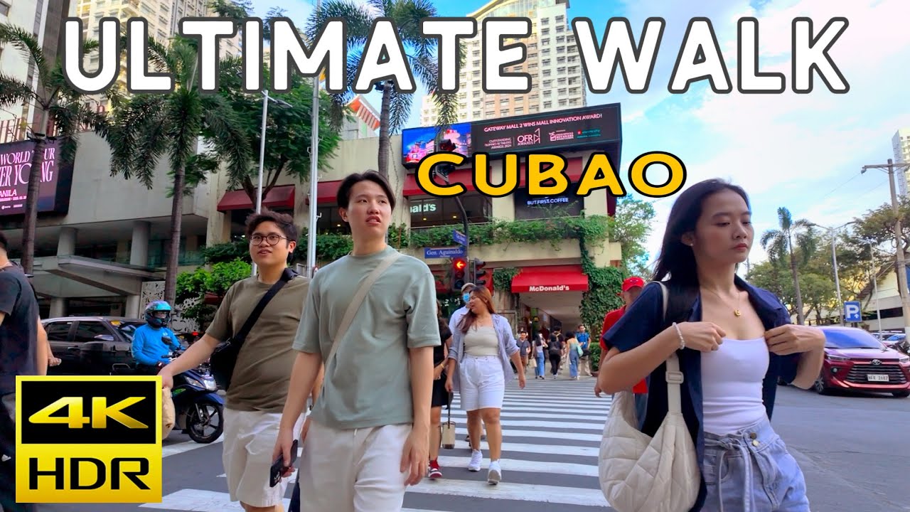 Ultimate walk in Cubao Quezon City Philippines 4K HDR - YouTube