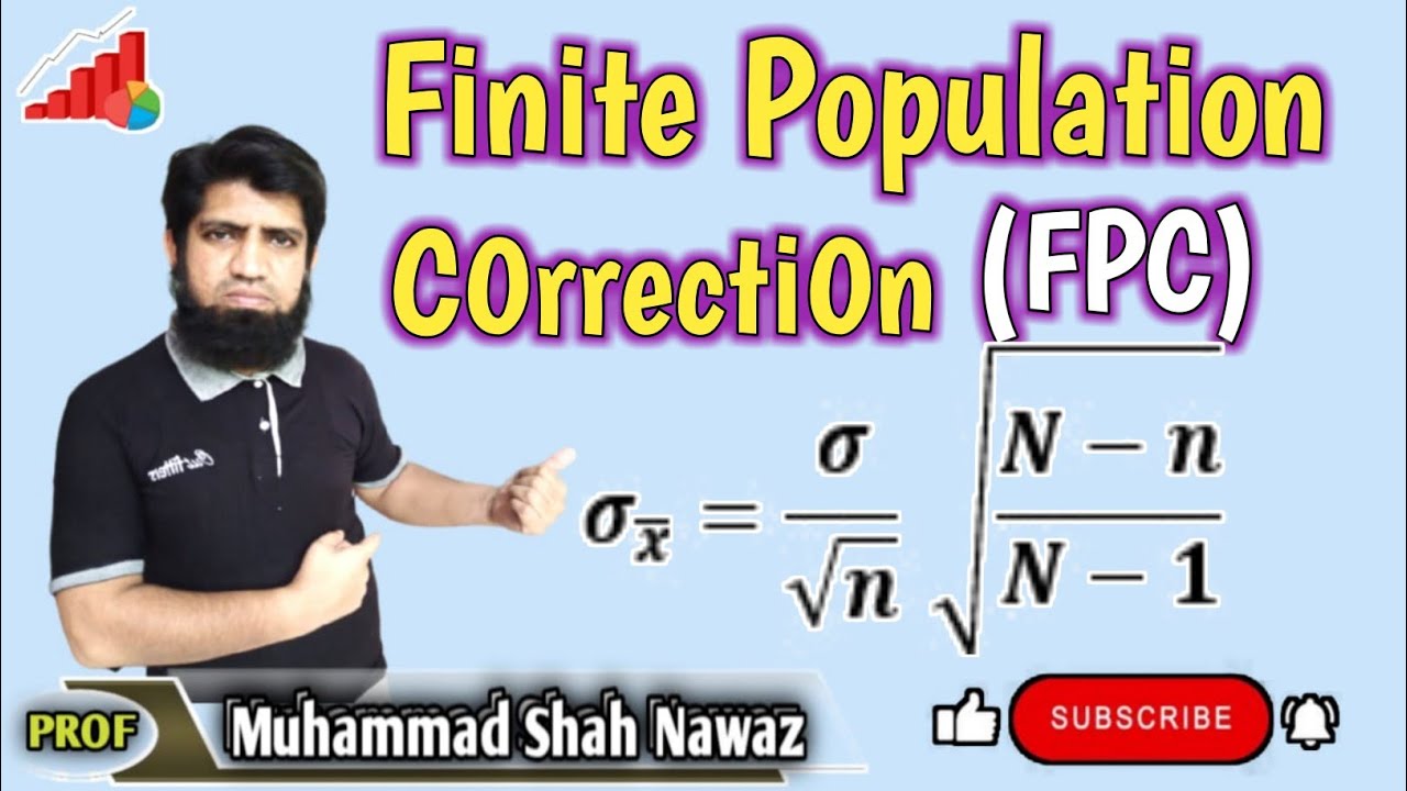 Finite Population Correction FPC || Its role and benefit || - YouTube