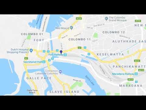 New map of Colombo zone - YouTube