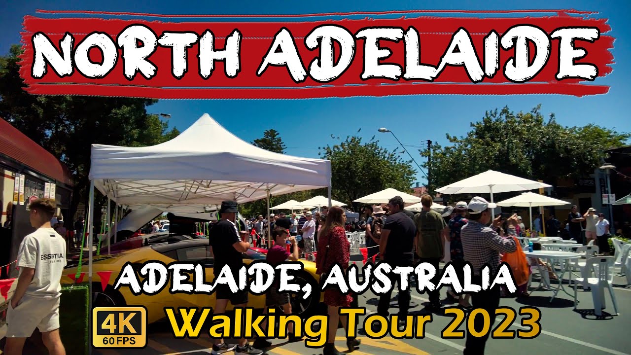 North Adelaide, South Australia Walking Tour [4k-60fps] | O'Connell St ...
