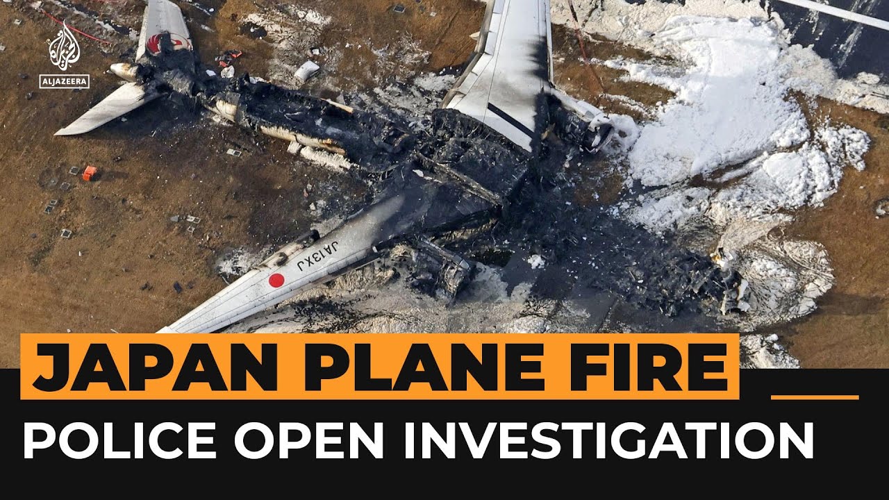 Japan investigates deadly plane collision and fire at Tokyo airport ...
