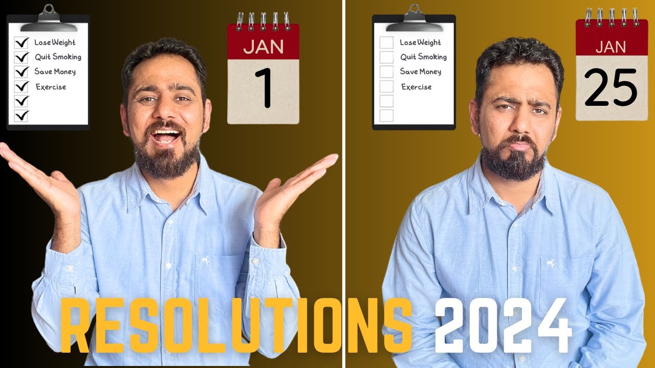 Why New Year's Resolutions Fail by January 25 - YouTube