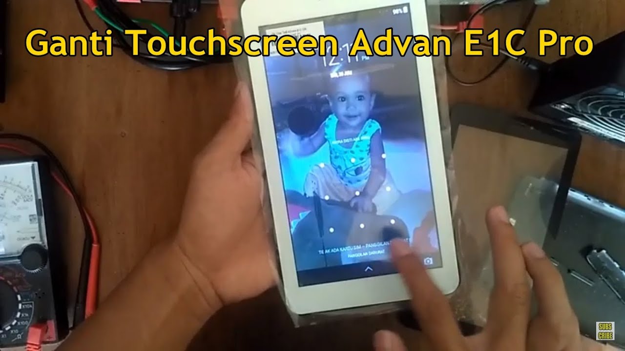 Ganti Touchscreen Advan E1C PRO - YouTube