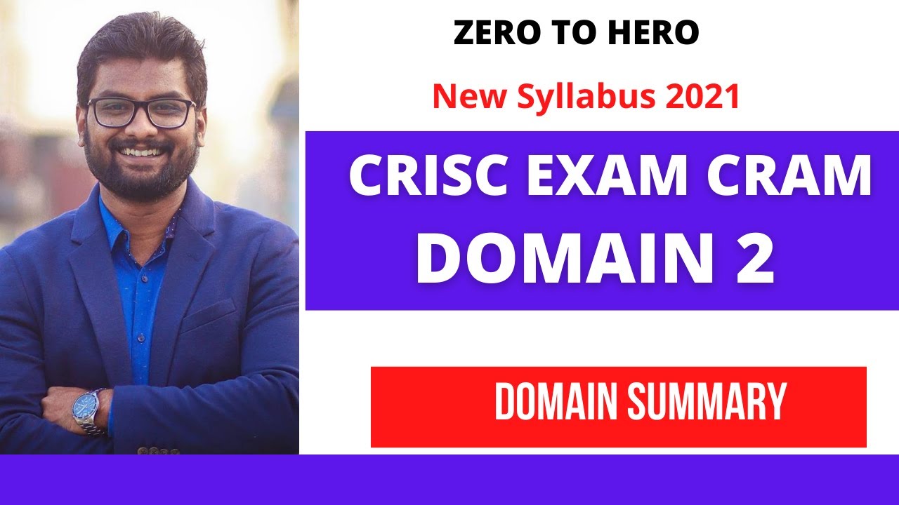 CRISC DOMAIN 2 SUMMARY 2021 - YouTube