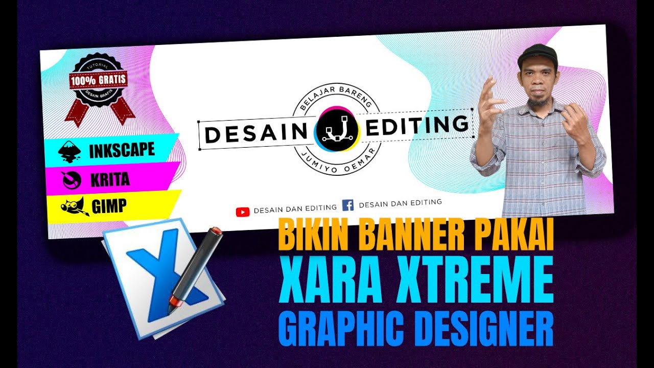 Membuat Desain Banner / Spanduk Pakai Software Xara Designer Versi ...