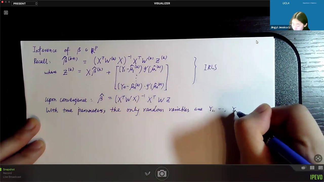 Stats 205 Hlm Lec 11 Glm Inference Other Link Functions For