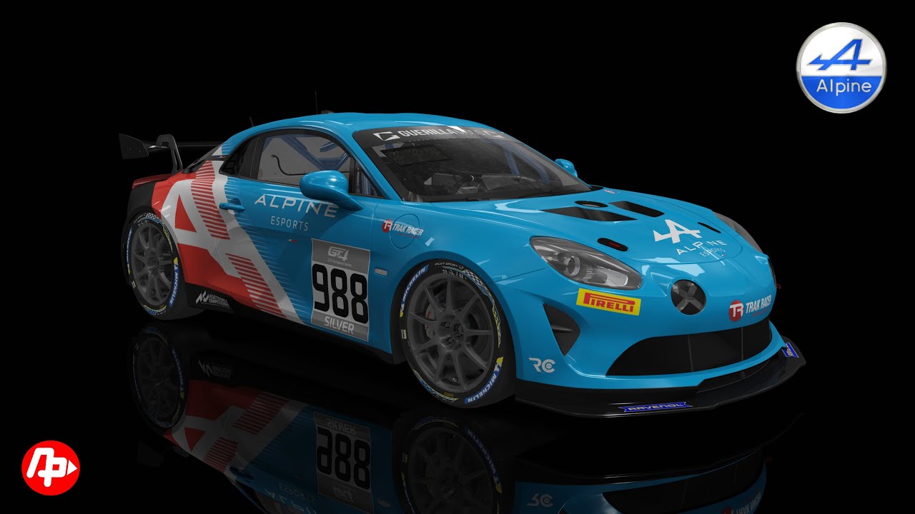 ASSETTO CORSA Alpine A110 GT4 2018 - YouTube