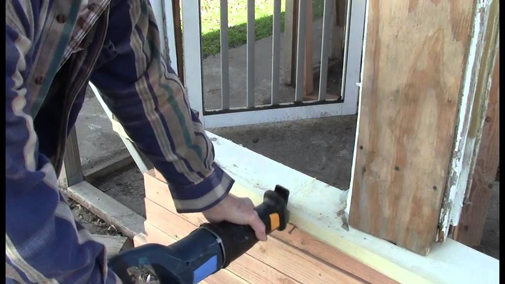 How to Replace a window sub sill and sill - YouTube