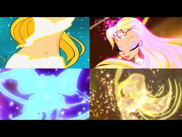 Winx Club Stella Bloomix Transformation