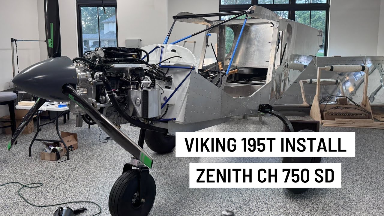 Viking 195T Install - Zenith CH 750 SD - YouTube