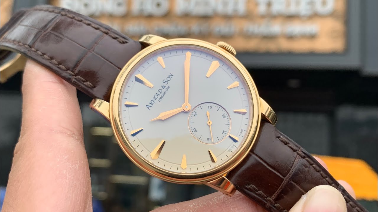 [Vàng hồng 18k] Arnold & Son HMS1 1LCMP.W01A.C110A Limited Edition 250 ...