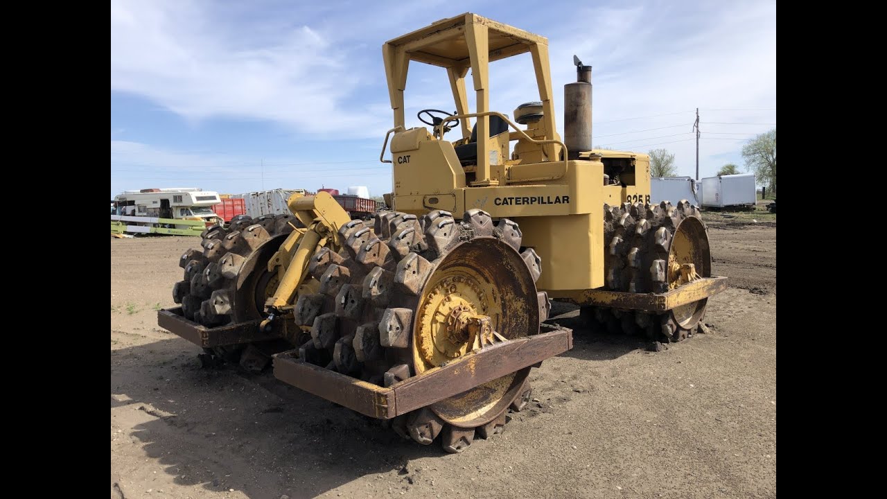 1970 CAT 825B - Equipment Parts Unit 70RE005 - YouTube