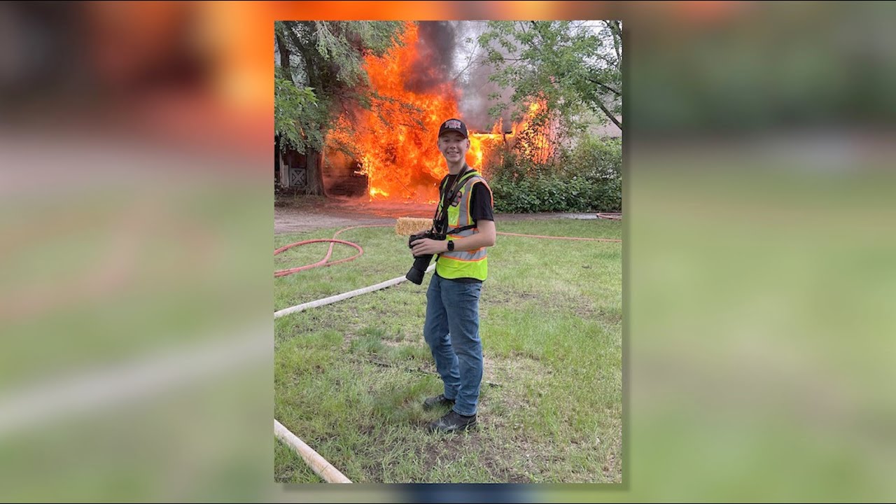 NineNorth Spotlight: North Metro Fire Buff Photographer - YouTube