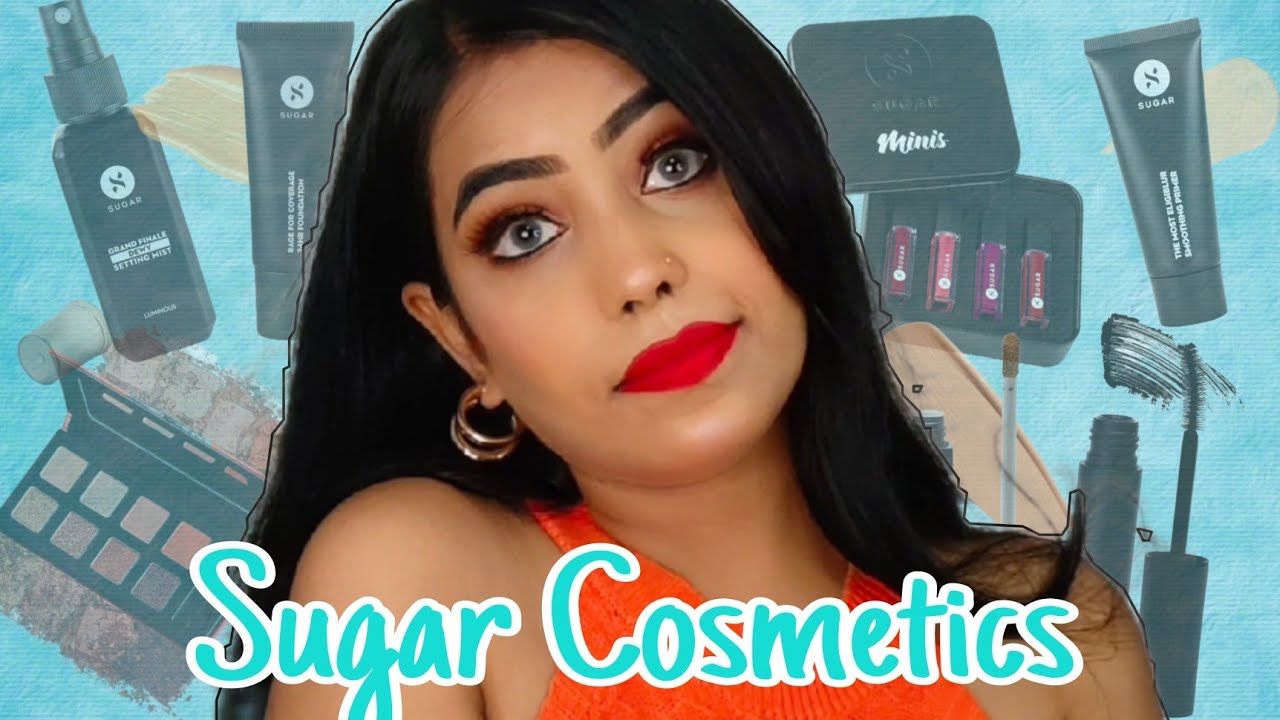 *SUGAR* One Brand Makeup Look ft. SugarCosmetics - YouTube
