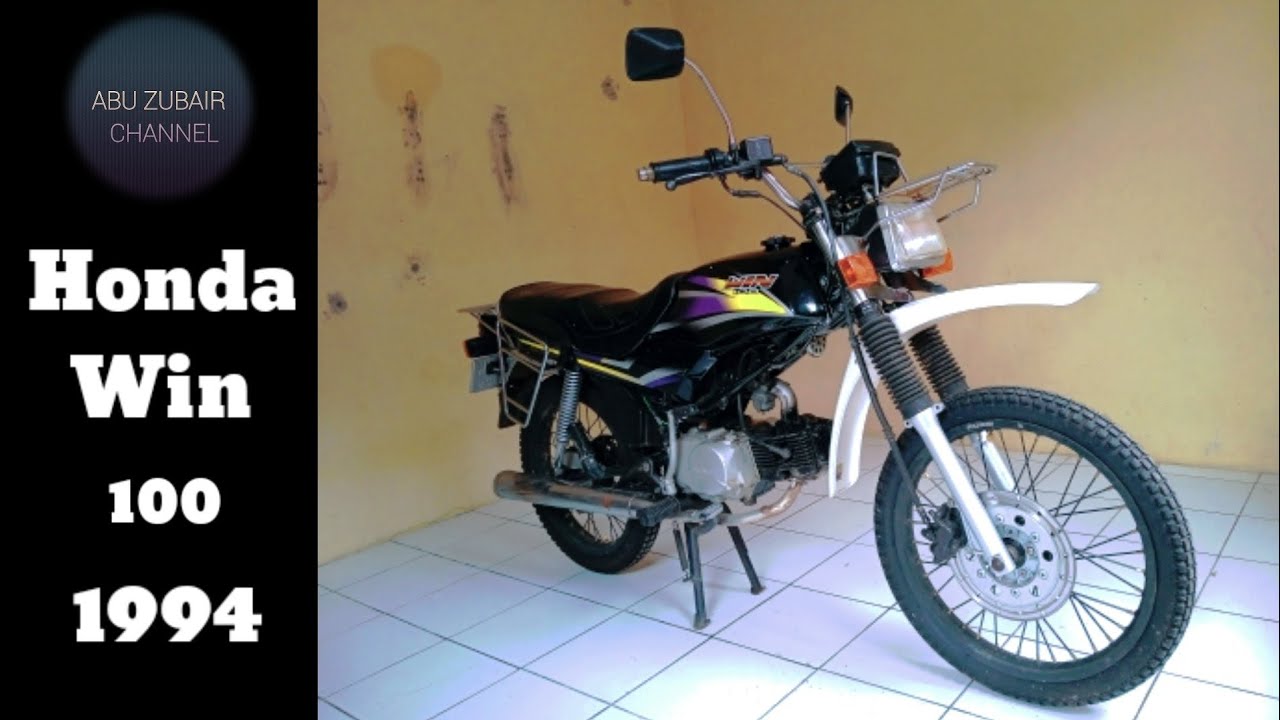 Review ringkas Honda Win 100 "M/T" (1994) - Indonesia - YouTube