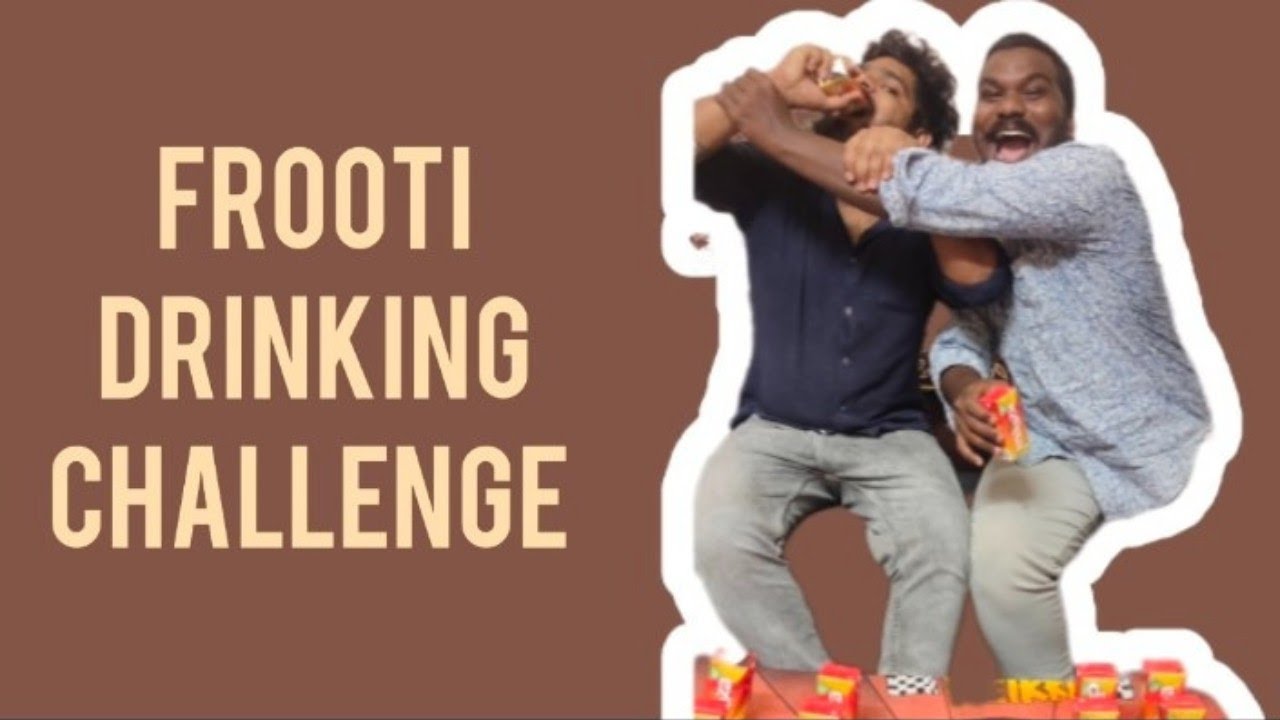 Maaza drinking challenge - YouTube