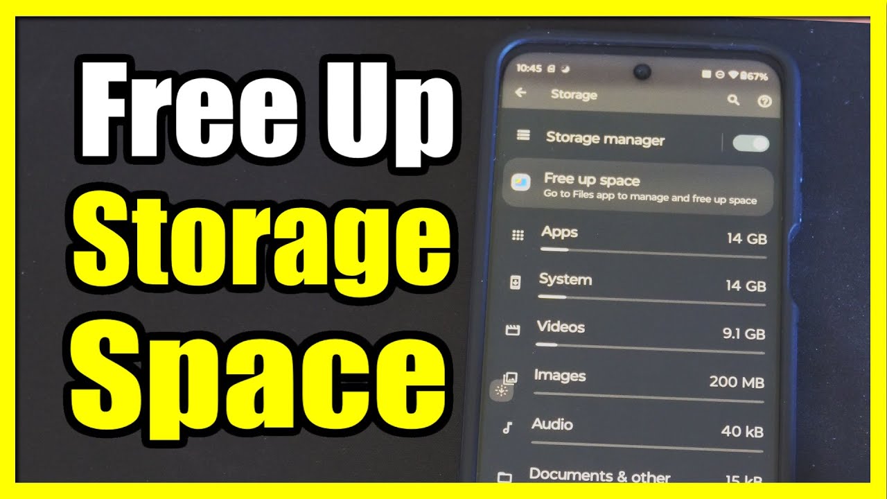 How to Free Up Storage Space on Android Phone (Settings Tutorial) - YouTube