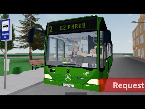 Roblox Lugane Line 2 Bus 111 Go to Depot Mercedes Citaro O530 - YouTube