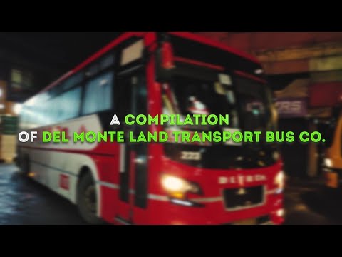 Compilation of DEL MONTE LAND TRANSPORT BUS COMPANY. (DLTBCo.) - YouTube