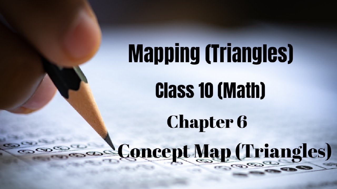 Journey Of Triangles 🔥 Concept Map (Class 10 Math) Chapter 6 😱 ...