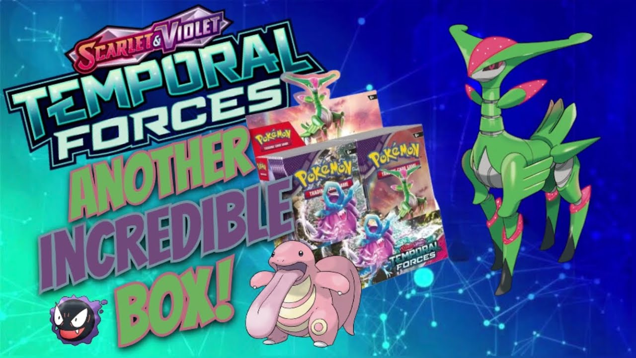 WOWZA! 15 HITS!!! Pokémon Scarlet and Violet TEMPORAL FORCES Booster ...