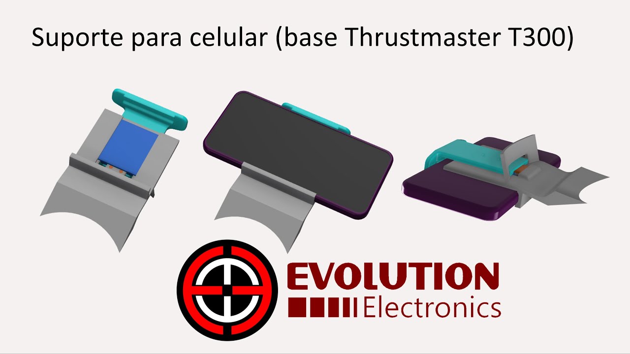 Holder Para Celular (Base Thrustmaster T300) - YouTube