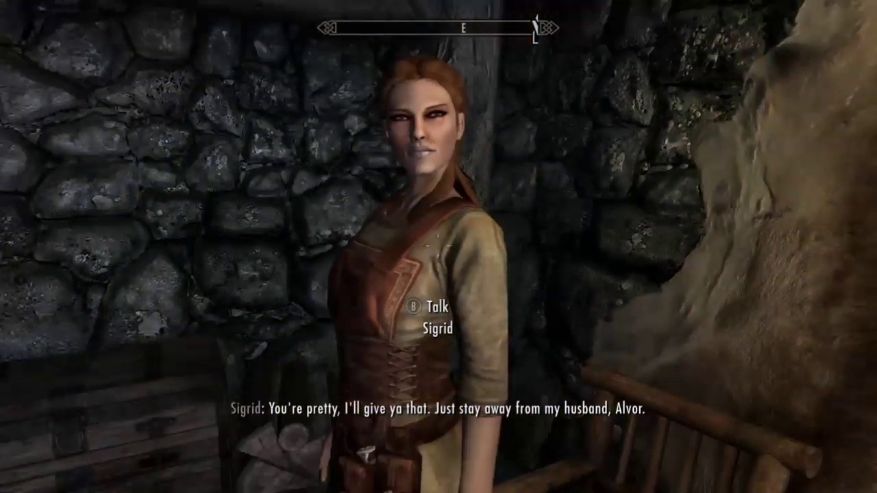 Stay Away From My Husband, Alvor (Skyrim) - YouTube