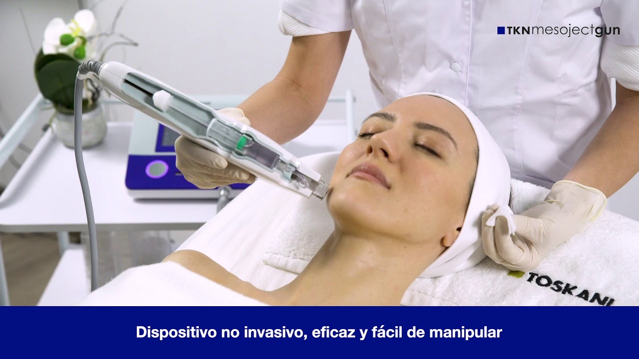 TKN MESOJECTGUN | LA ÚNICA PISTOLA DE MESOTERAPIA SIN AGUJAS - YouTube