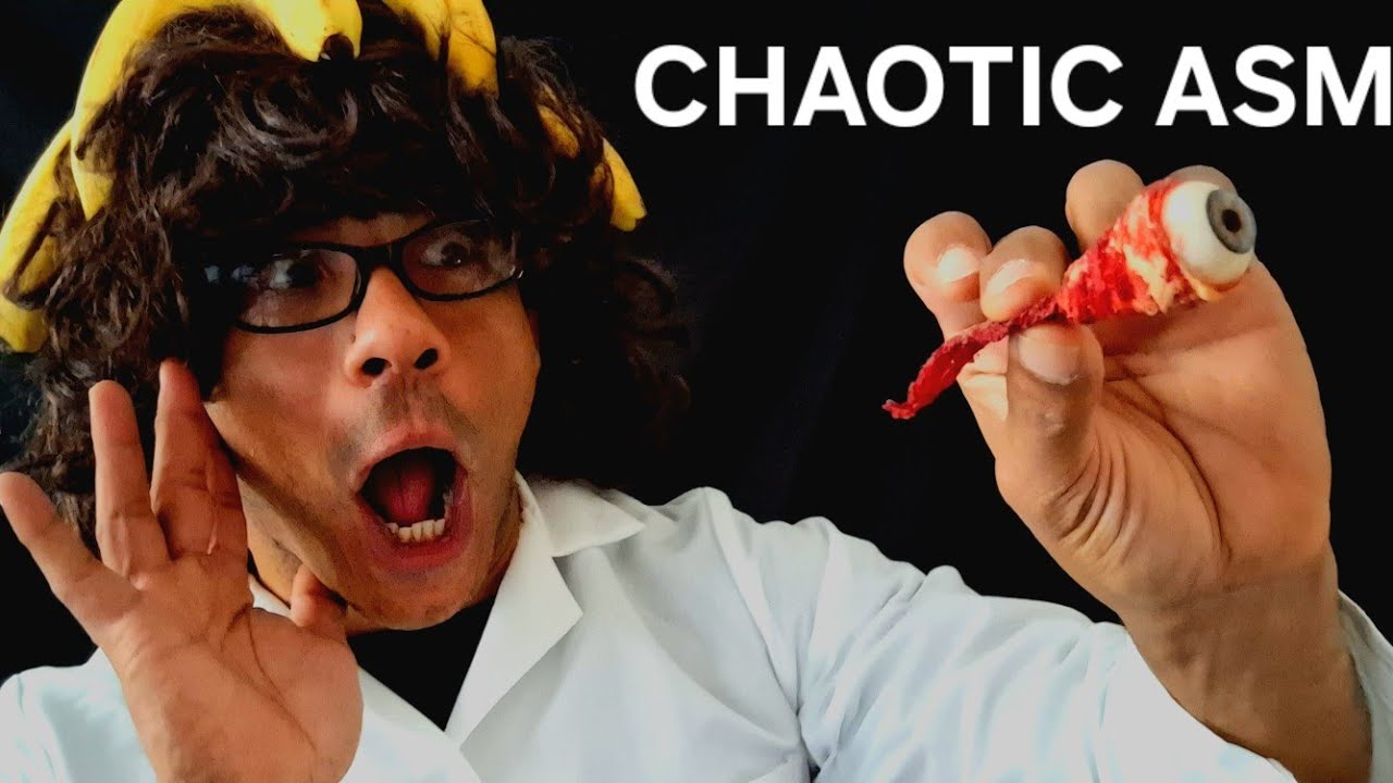 CHAOTIC DOCTOR ASMR with relaxing yet hilarious triggers - YouTube