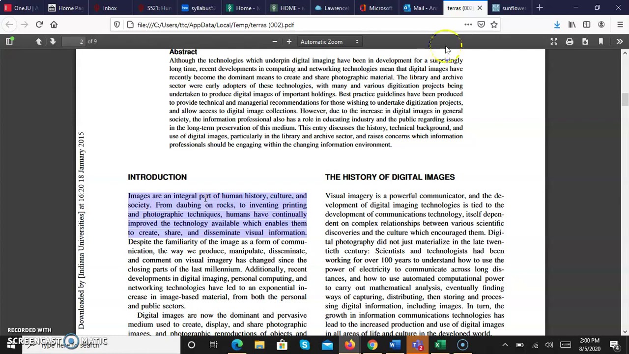 The use of images in academic writing - YouTube