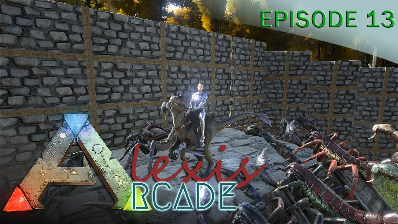 ARK: Survival Evolved Ep. 13 - MATING PENS, A STEGO, AND A RAPTOR, OH ...