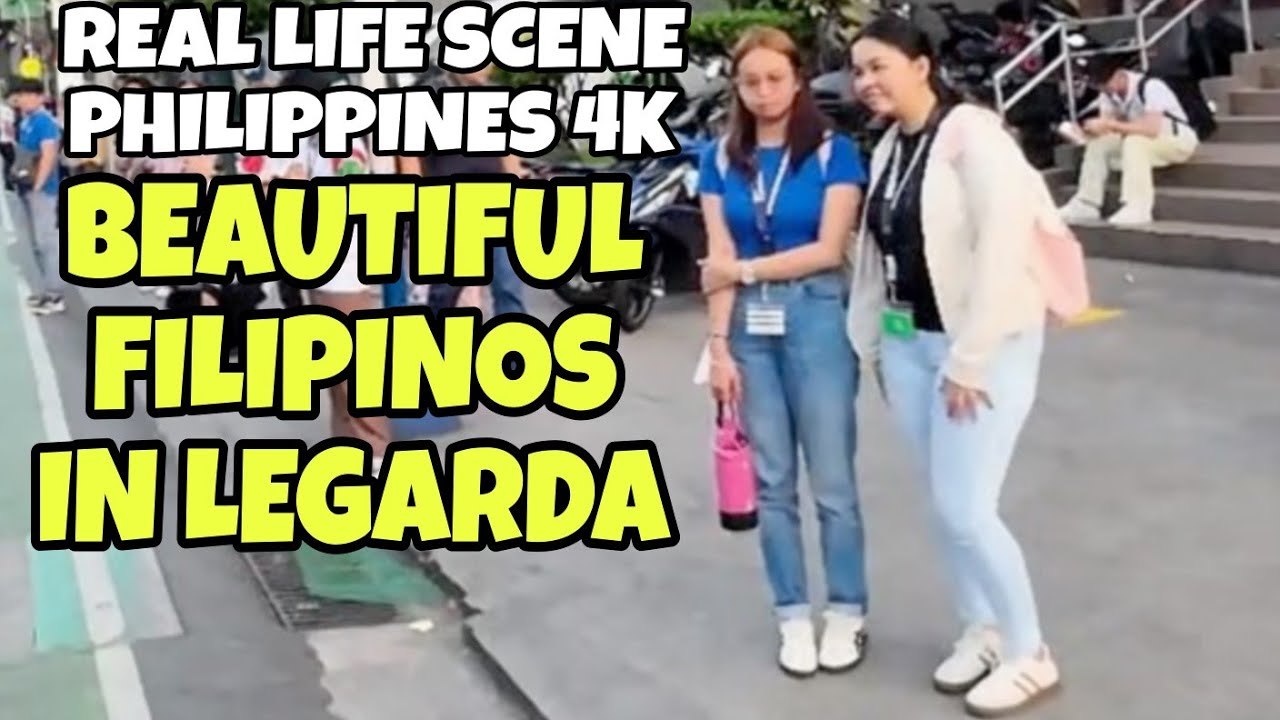 BEAUTIFUL FILIPINOS IN LEGARDA STREET MANILA TOUR WALKING TOUR IN ...