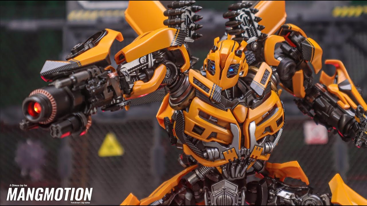 Cyber Era CE-04 Dark of the Moon Bumblebee Metal flame Bee review ...