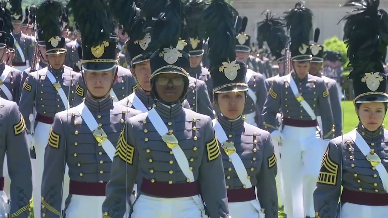 Record number of black female West Point graduates - YouTube