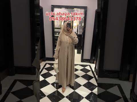 Abaya MODELLERİ Whatsapp numaramızdan sipariş verebilirsiniz 💚 İRTİBAT05438643378 #yurtdışı #hijab