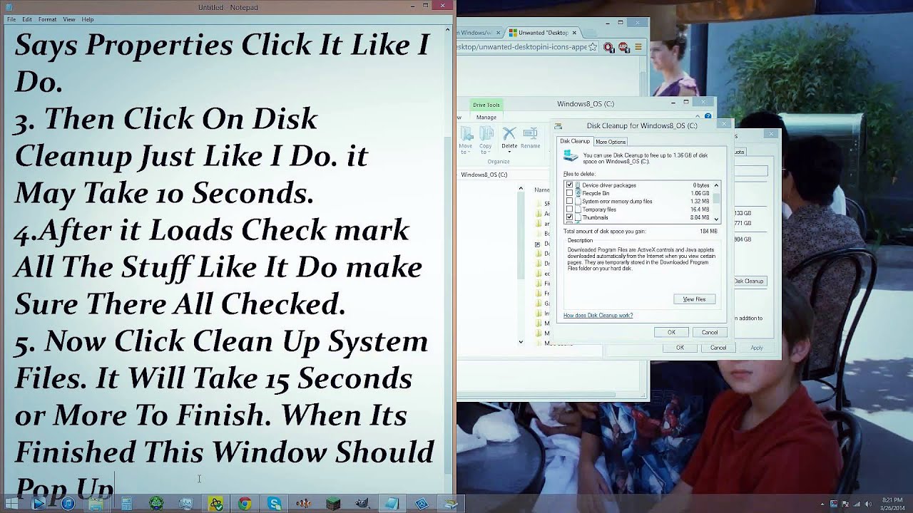 How To Clean Your File System Free No Downloads! (Windows 8) - YouTube