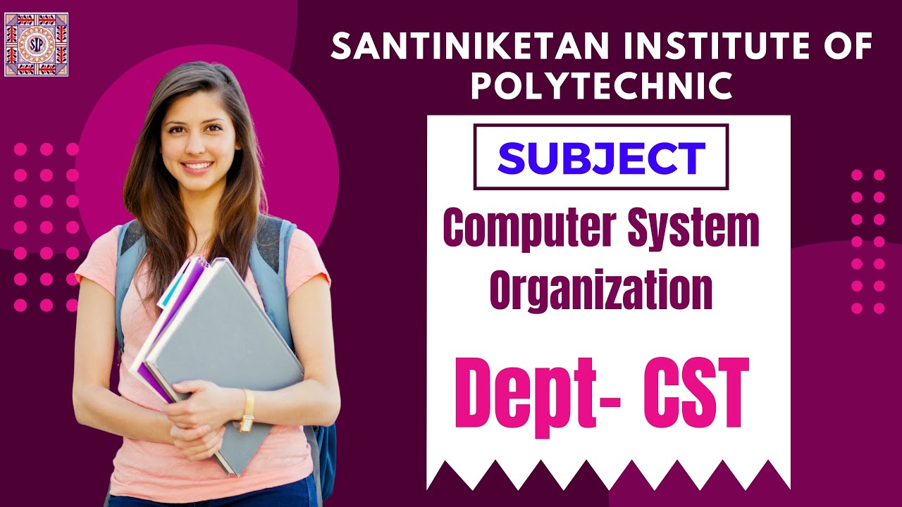 Subject - Computer System Organization. Dept- CST #sip #bolpur #class # ...