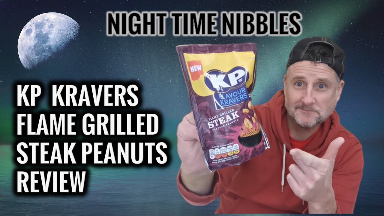 KP Flavour Kravers Flame Grilled Steak Peanuts | Food Review - YouTube