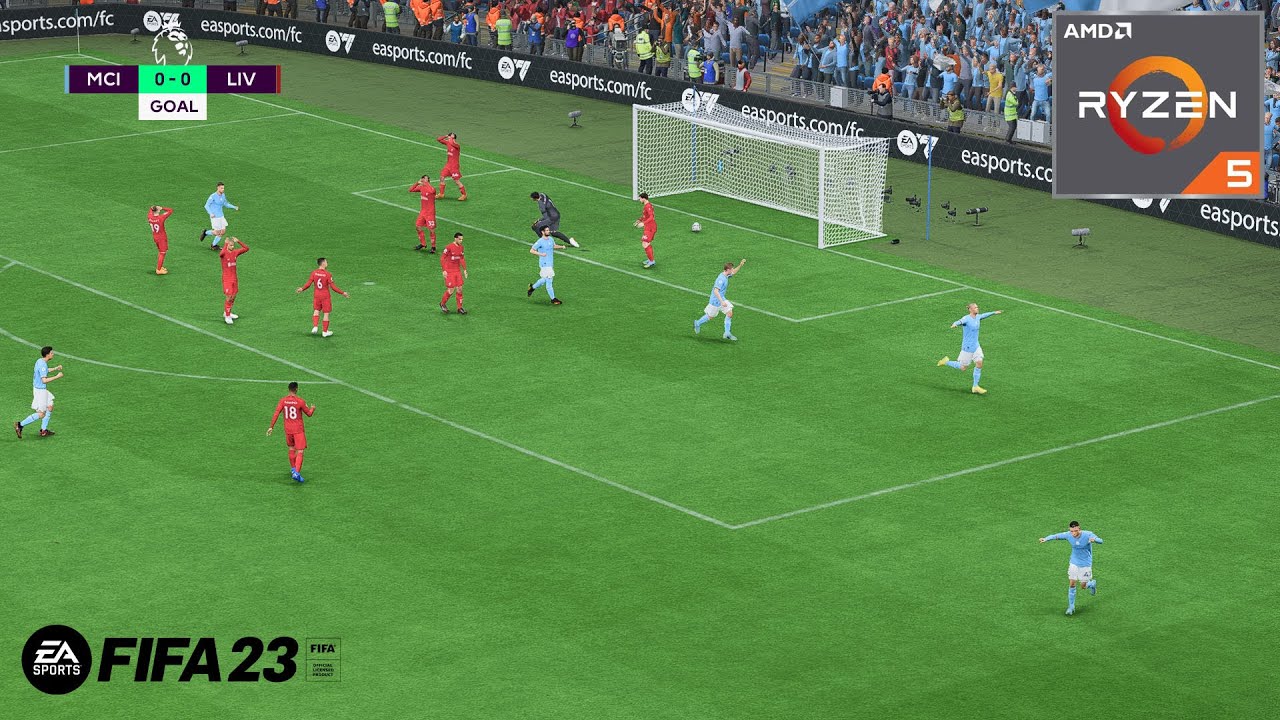 FIFA 23 On Amd Ryzen 5 5600G without GPU - All setting graphic - YouTube