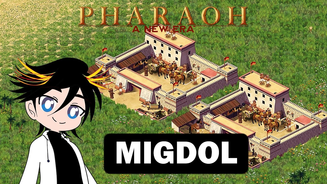 【Pharaoh: A New Era】 MIGDOL! A repeler a los Asirios! - YouTube